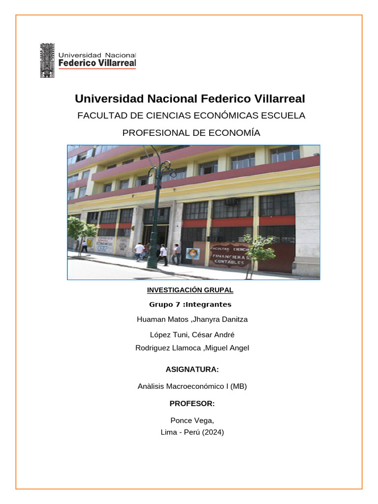 Trabajo Inei Viernes Grupo 7 | PDF | John Maynard Keynes | Informática