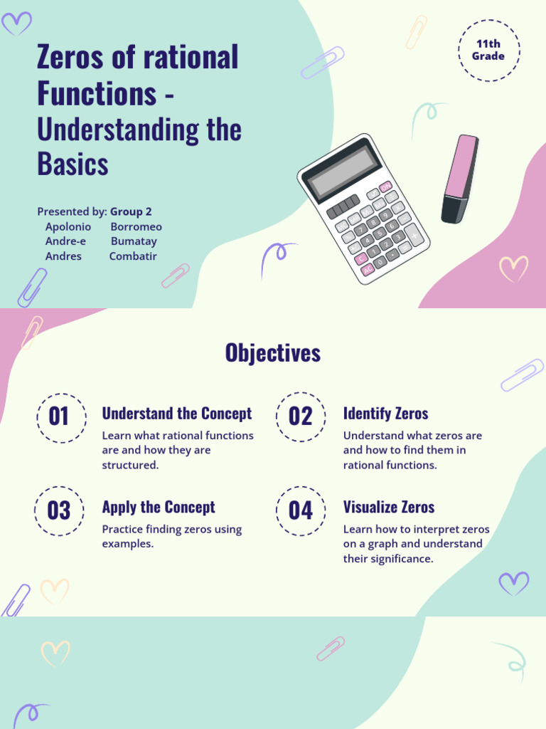 Zero Rational Function | PDF