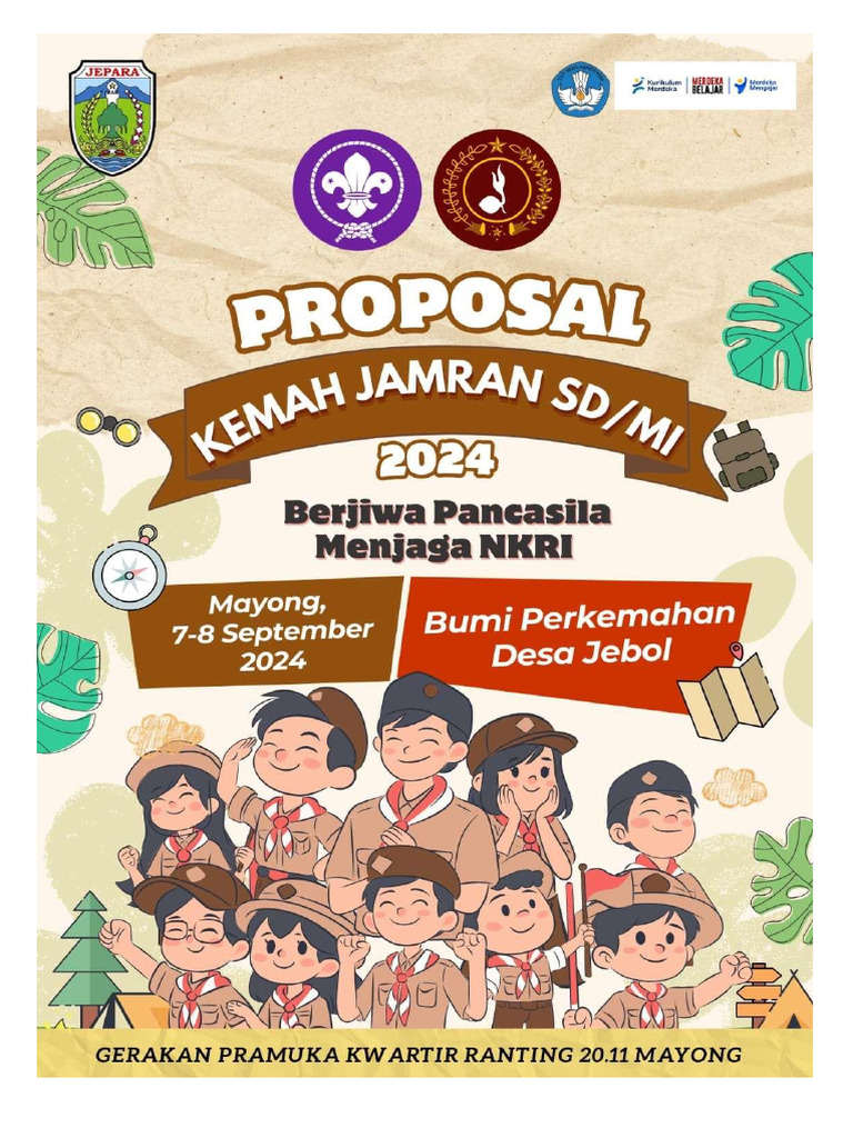 Proposal Pramuka 2024 Rev | PDF | Indonesia | Lifestyle