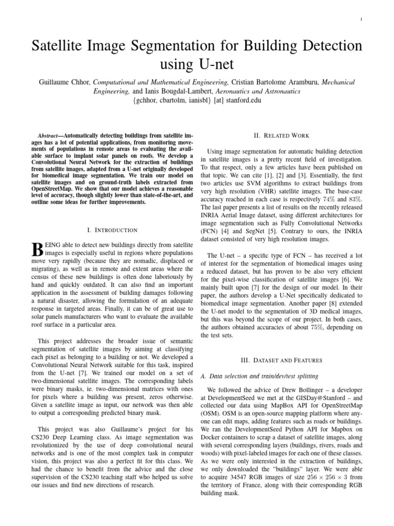 Building Detection SAR Image | PDF