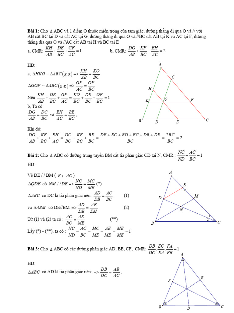 Bai Tap Luyen Tap Them | PDF