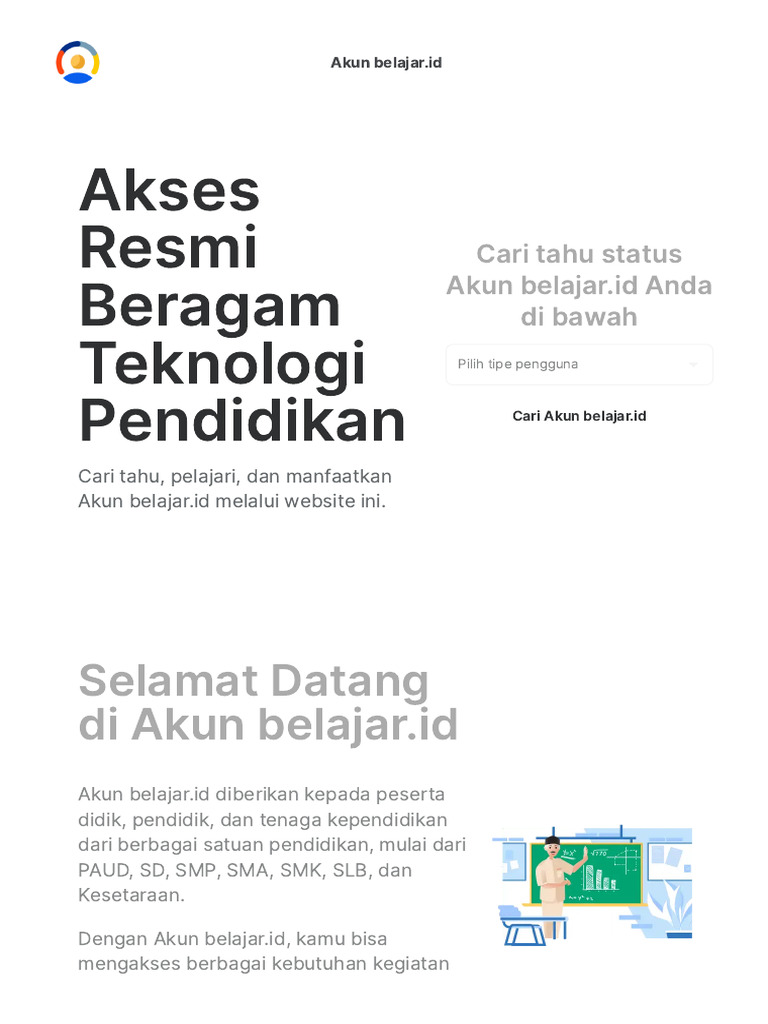 Akses Resmi Beragam Teknologi Pendidikan: Selamat Datang Di Akun ...