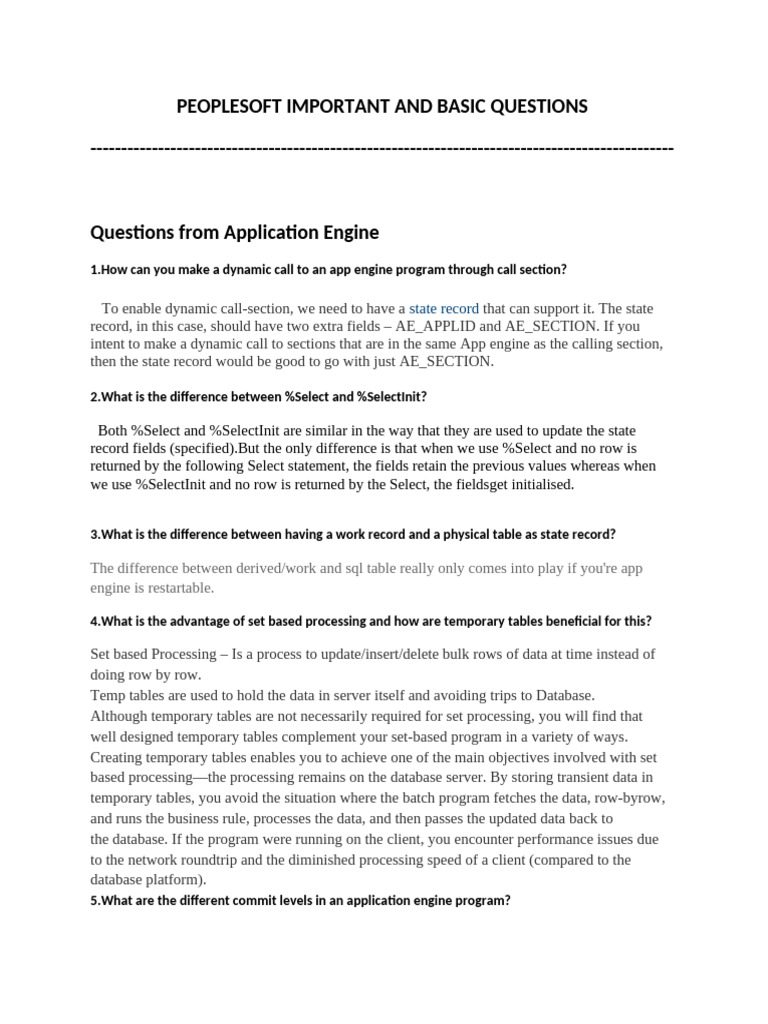 Questions For Understanding | PDF