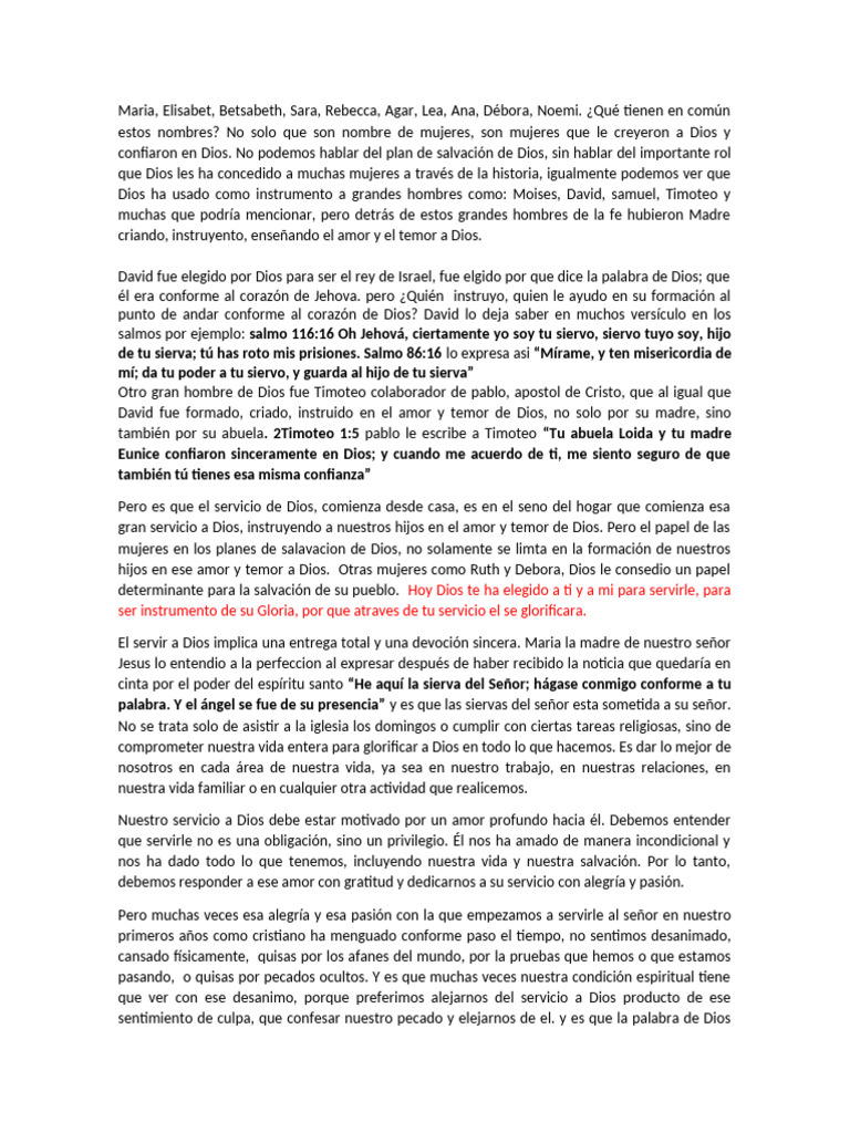 Plenaria Final | PDF
