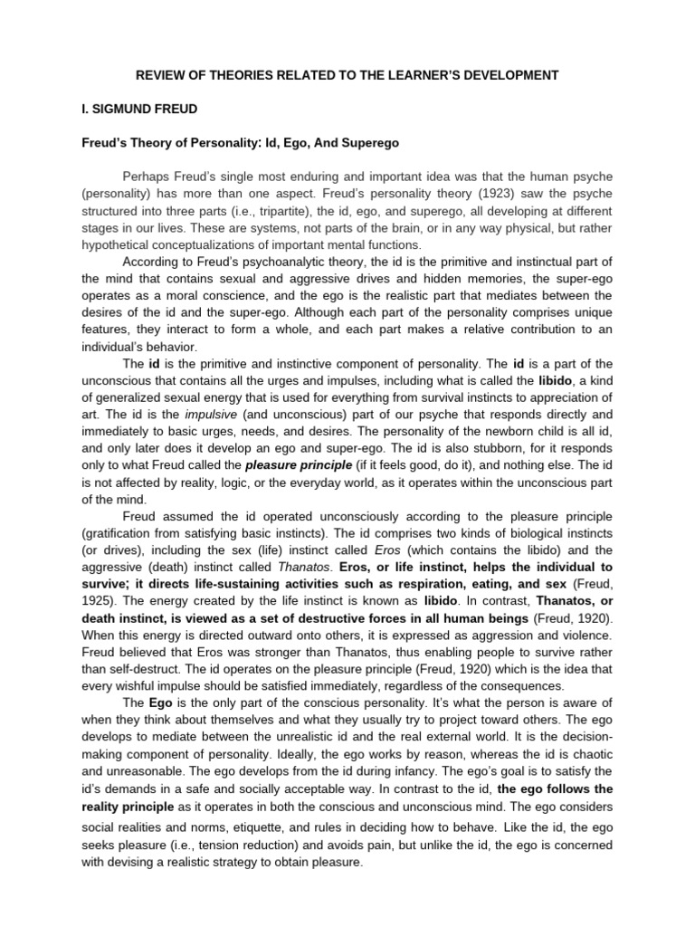 6 Developmental Theories | PDF