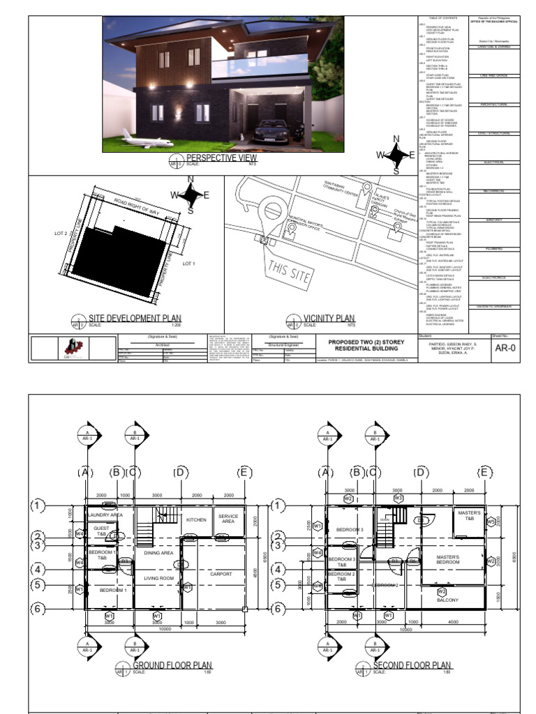 N W S E: 1 AR0 Scale: Nts | PDF