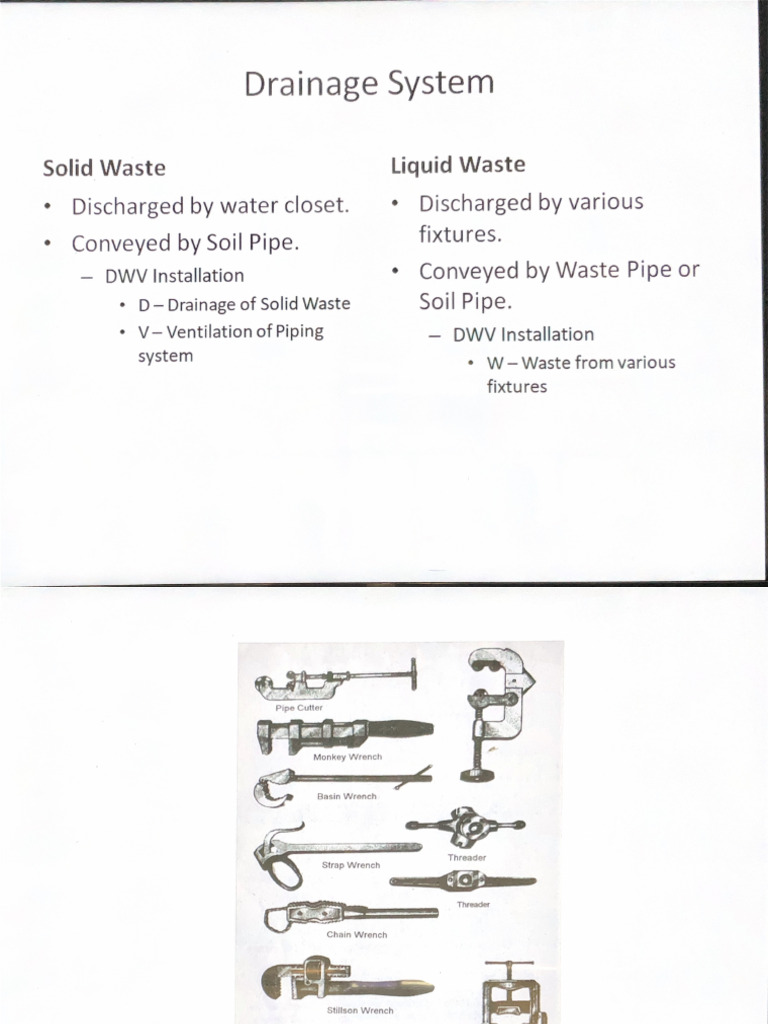 Plumbing and Sanitry Part 1 | PDF