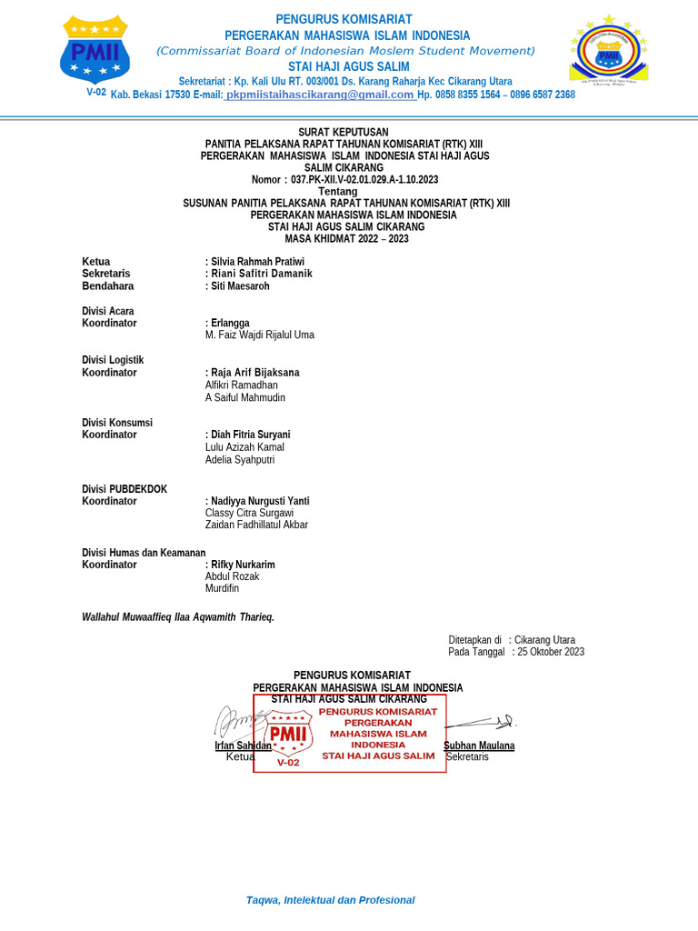 037 - SK Panpel RTK 2023 | PDF