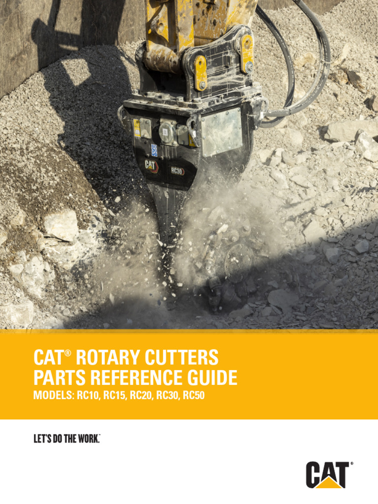 Cat Rotary Cutters - Updated | PDF | Bearing (Mechanical) | Mechanical ...