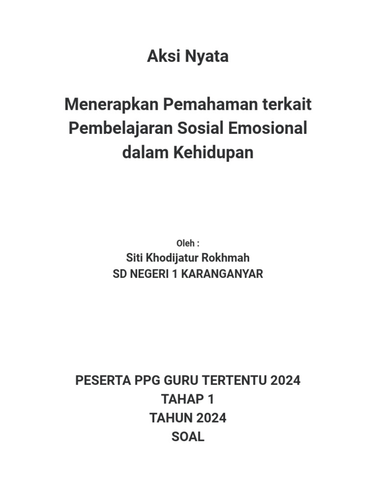 Untuk Khod | PDF