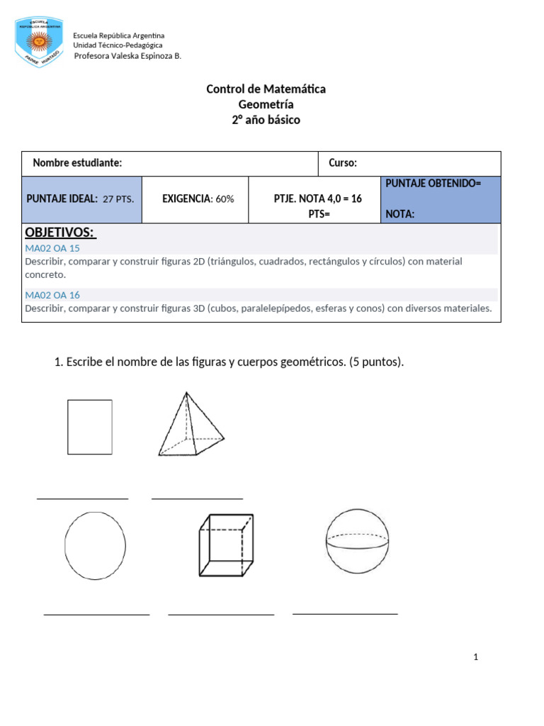 Geometría 2do. | PDF