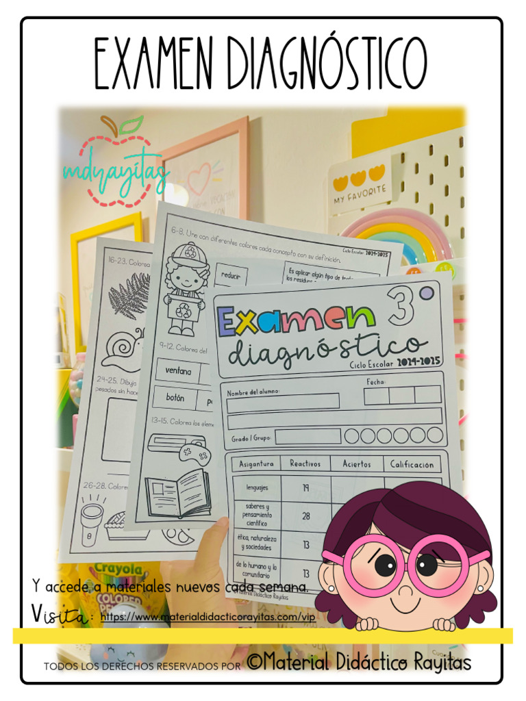 Examen Diagnostico 3ro | PDF