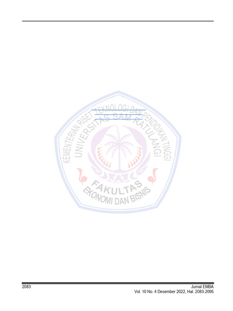 Rondonuwu (2022) Pengaruh Perputaran Modal Kerja, Struktur Modal ...