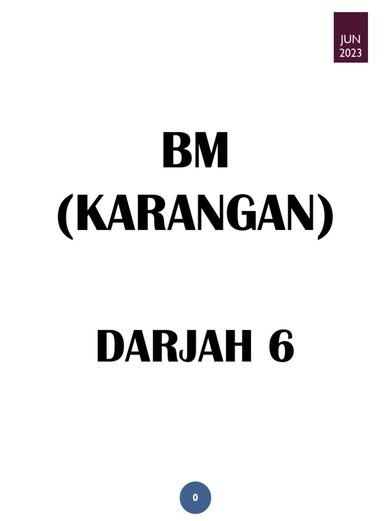 D6 - BM (Karangan) | PDF