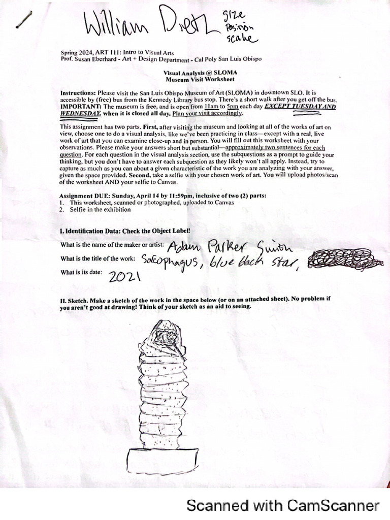 William Dietz SLOMA Visual Analysis | PDF