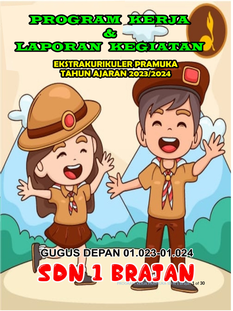 Proker Pramuka SDN 1 Brajan | PDF