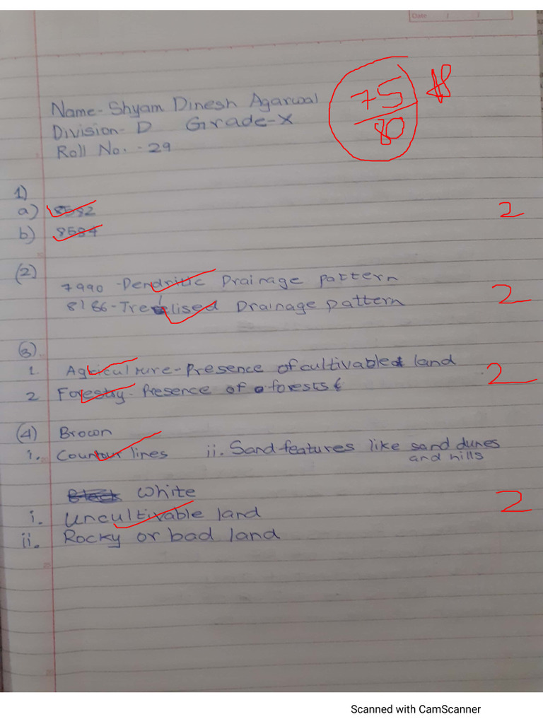 Geography Handwritten Notes | PDF