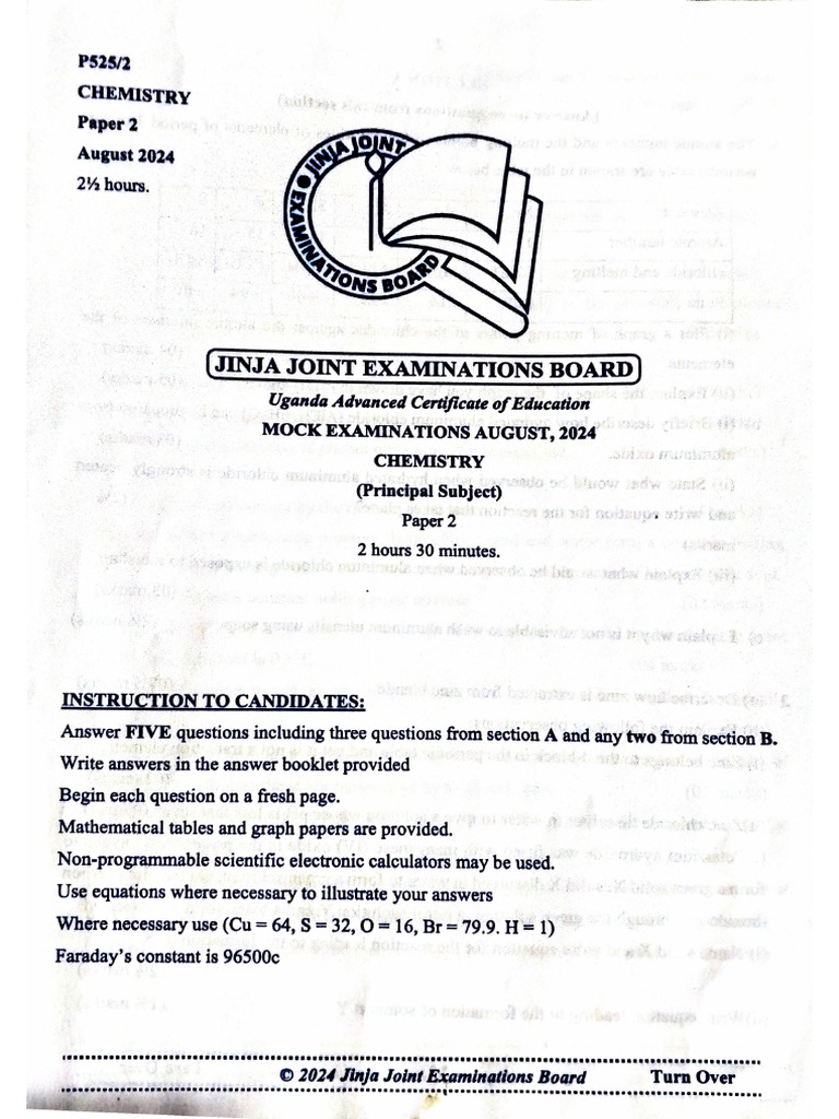 Jjeb P2 Uace 2024 | PDF