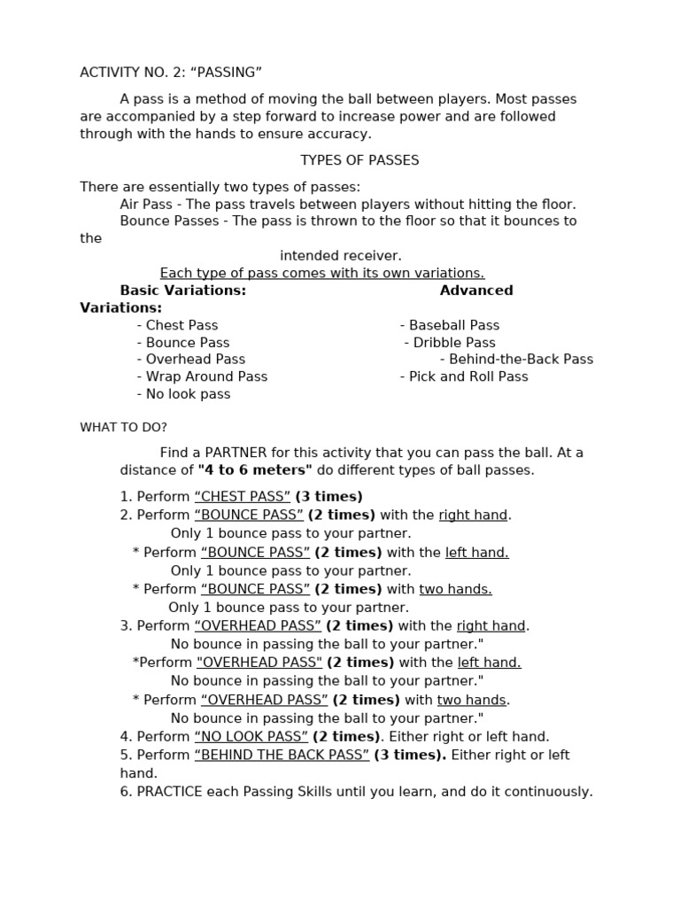 Activity No 2 Passing | PDF