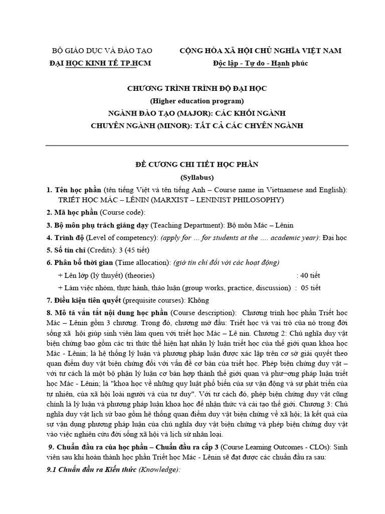 DE CUONG HP TH M-LN_ VHVL 7.7.2024 | PDF