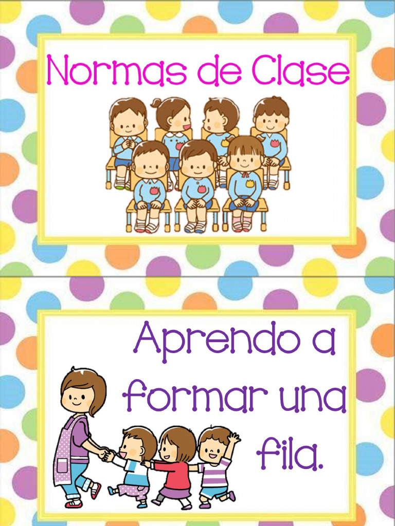 Normas para La Clase o El Salón Motivo Furima | PDF