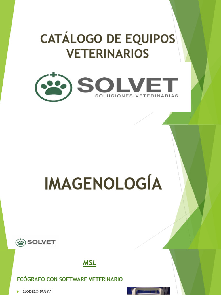 Catalogo Solvet Equipos Junio 2024-1 | PDF