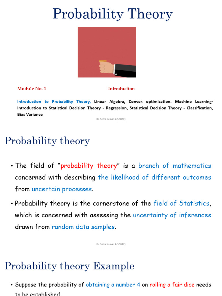 Probability Theory | PDF