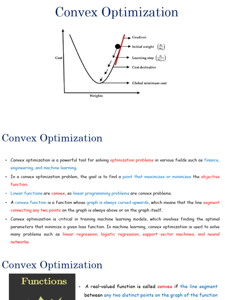 Convex Optimization | PDF