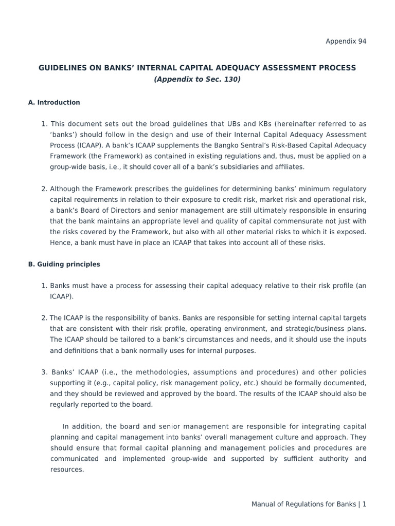 BSP Morb Appendix 94 | PDF