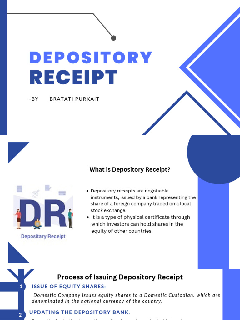 Depository Receipts | PDF