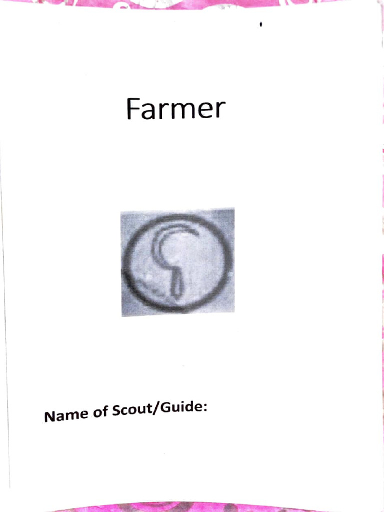 Farmer Proficiency Badge | PDF