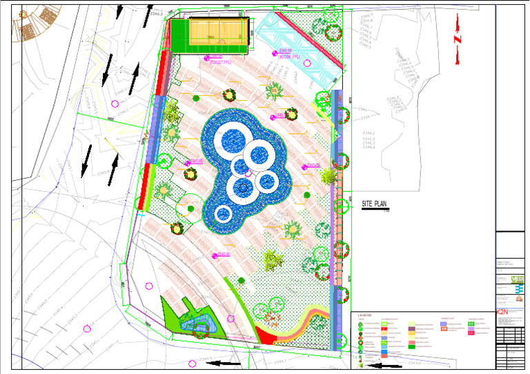 Site Plan: 2345.95 (Toilet FFL) 2345.95 (Kiosk FFL) | PDF