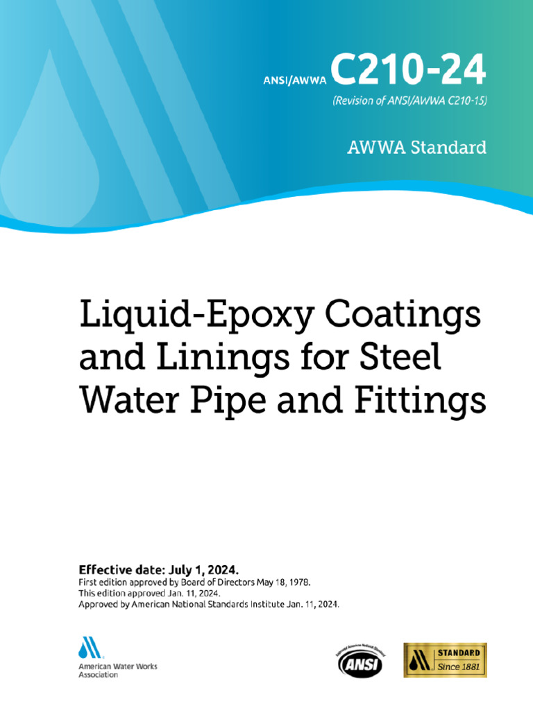 Awwa C210 24 | PDF