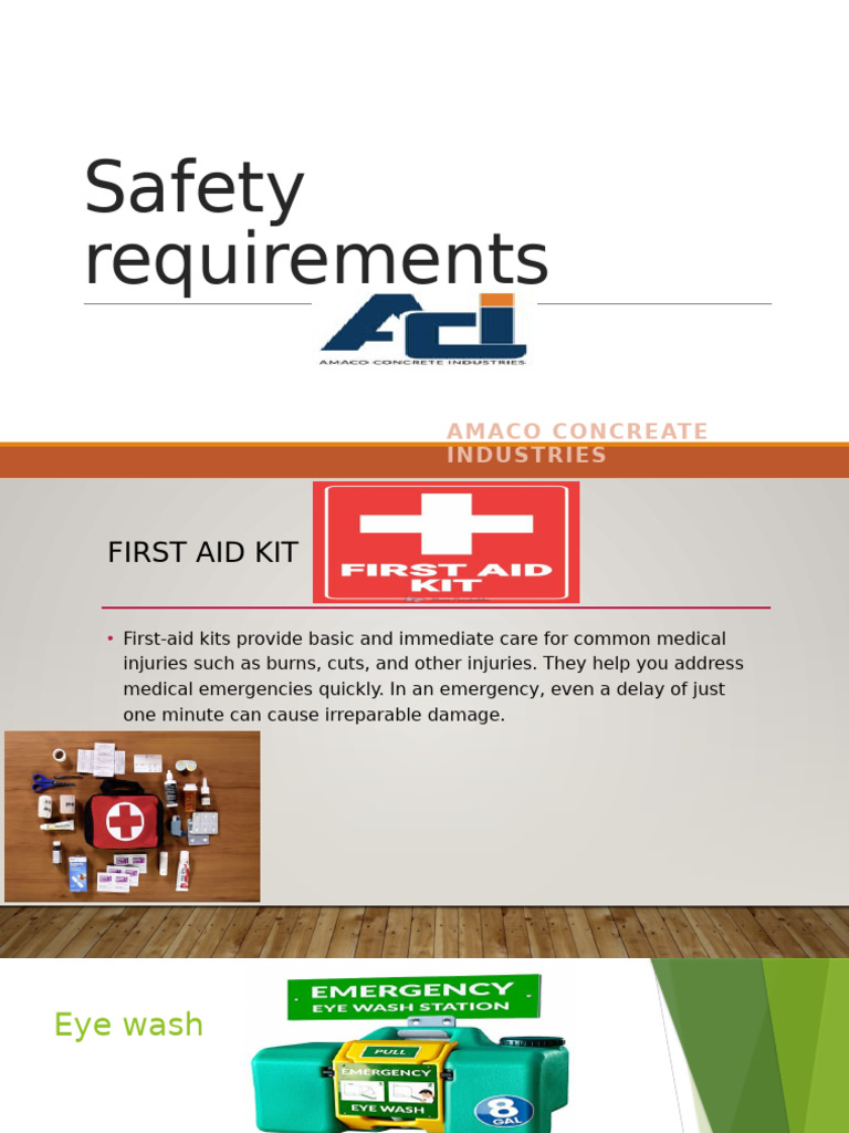 Safety Requirements | PDF