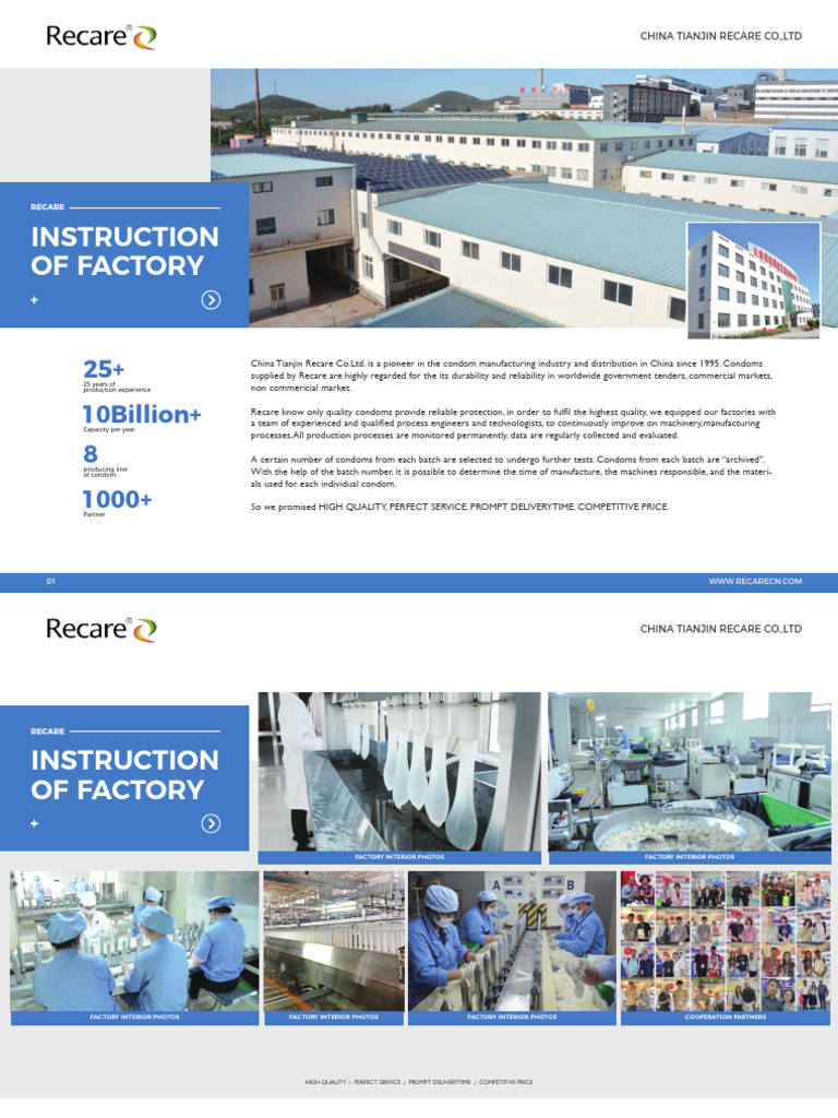 Instructionof Factory (Recare) - 1 | PDF