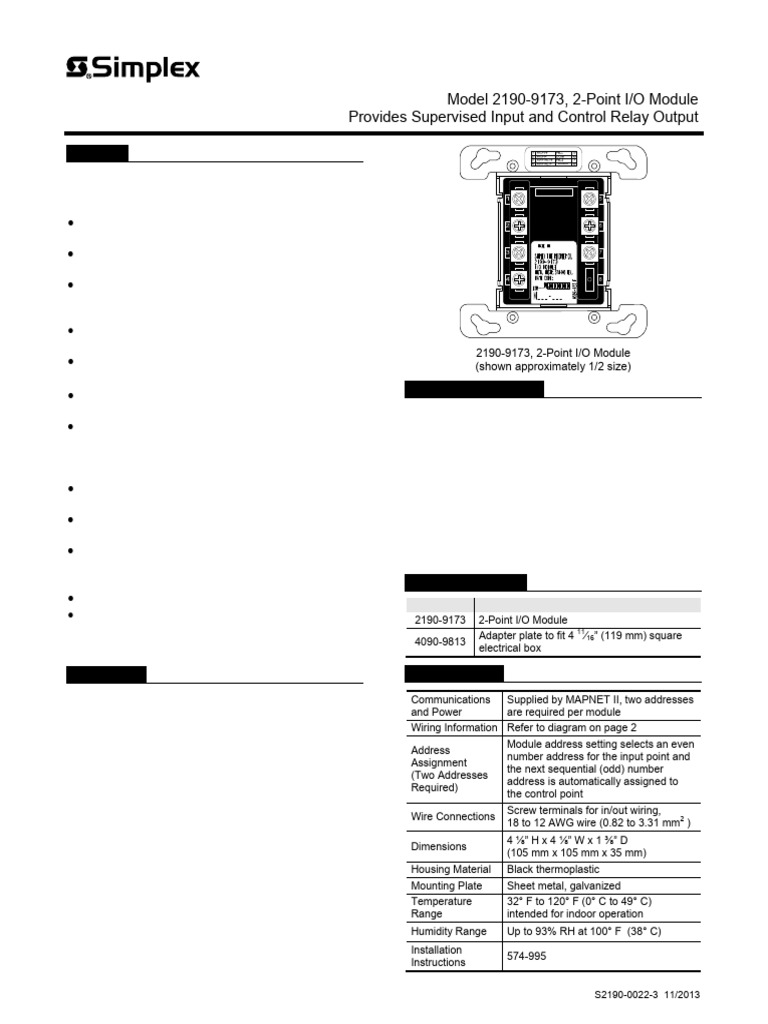 MAPNET II Communicating Devices: Features | PDF