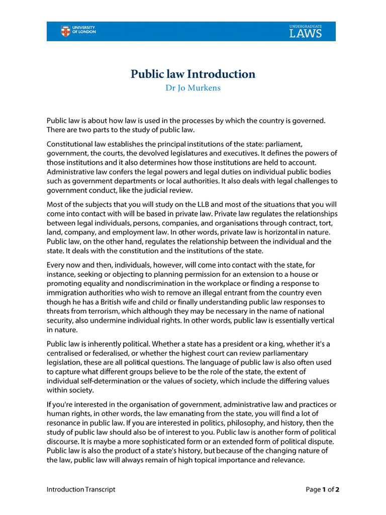 Intro Transcript | PDF