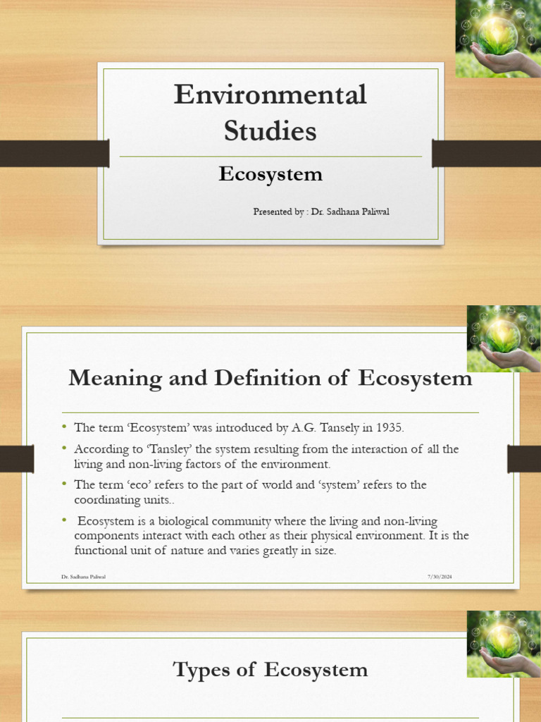 EVS - Ecosystem | PDF