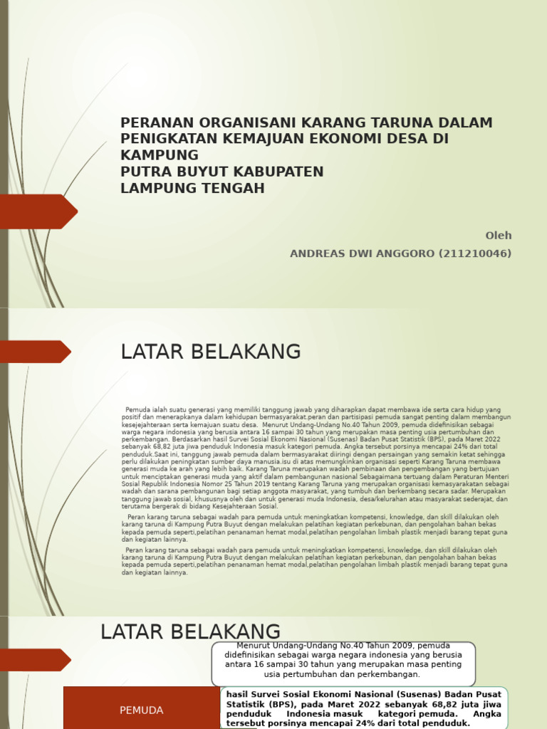 ANDREAS VERSI PPT Fix | PDF