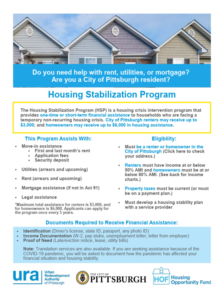 URA Housing Stabilization Program | PDF