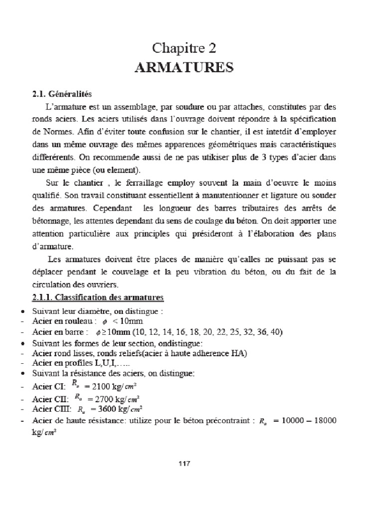 Beton Arme ARMATURES | PDF
