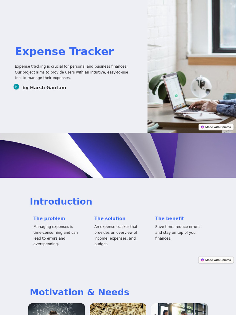 Expense Tracker | PDF