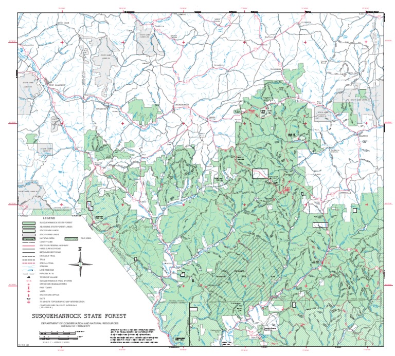 Tamarack Swamp Natural Area Map | PDF