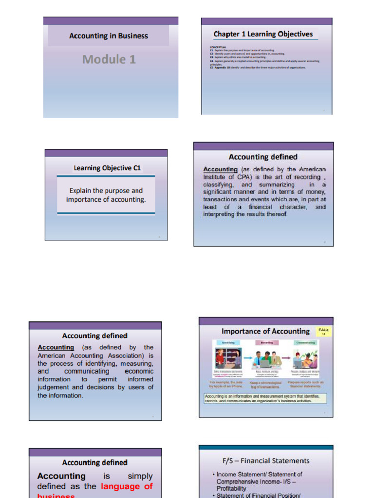 Module 1 Far Print | PDF