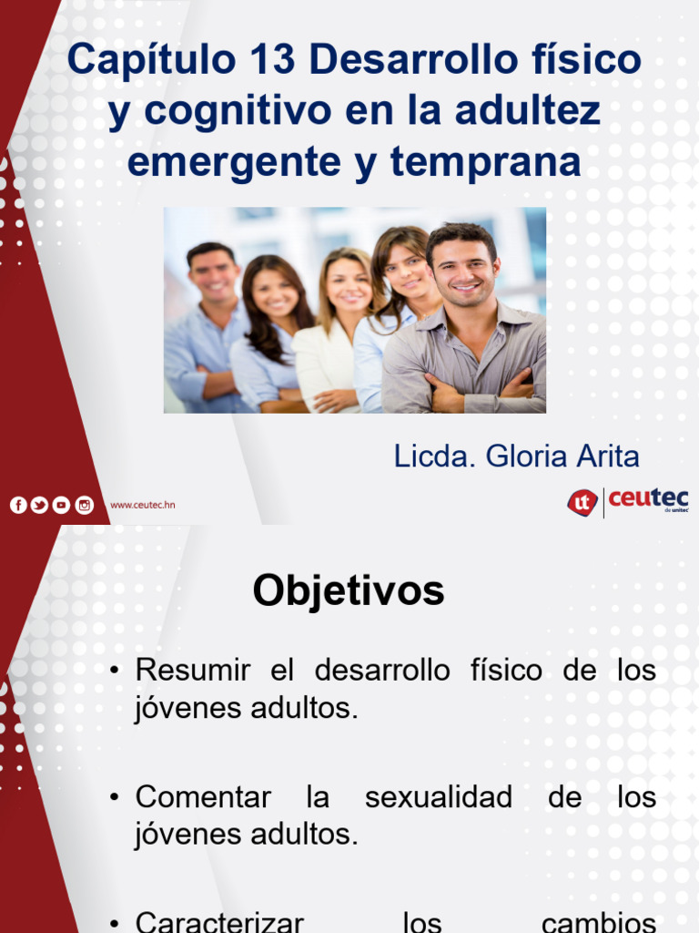Capítulo 13 Desarrollo Físico y Cognitivo en La Adultez Emergente y Temprana | PDF