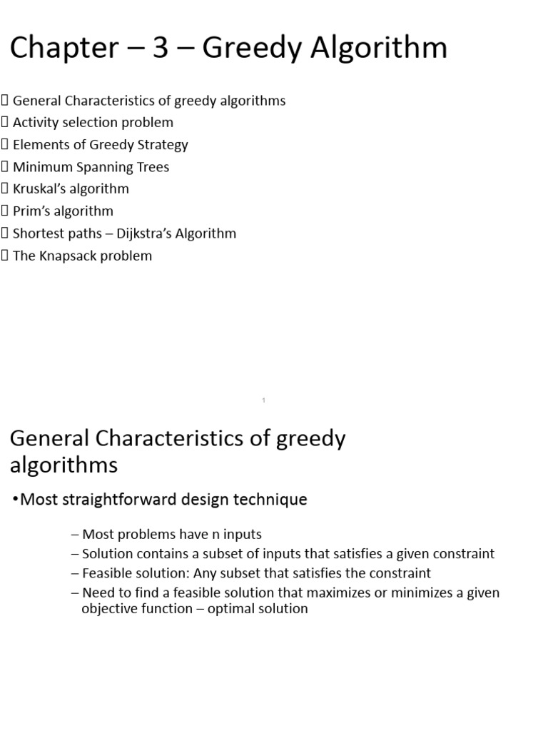 DAA (Unit - 3) | PDF