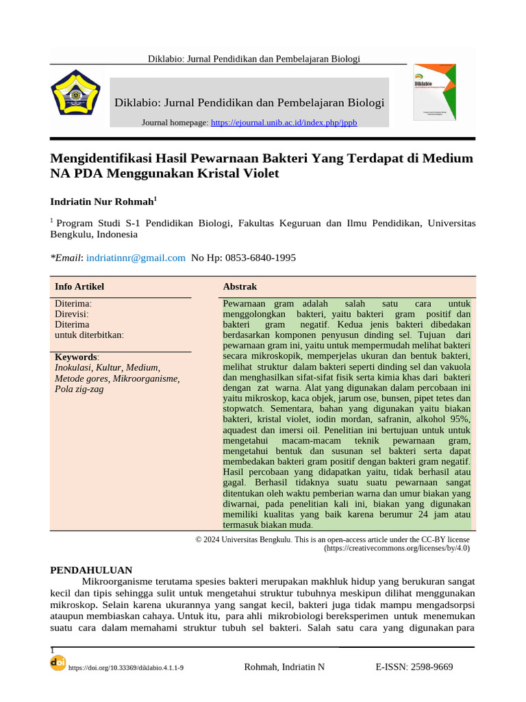 Prak. Mikrobiologi 5 | PDF