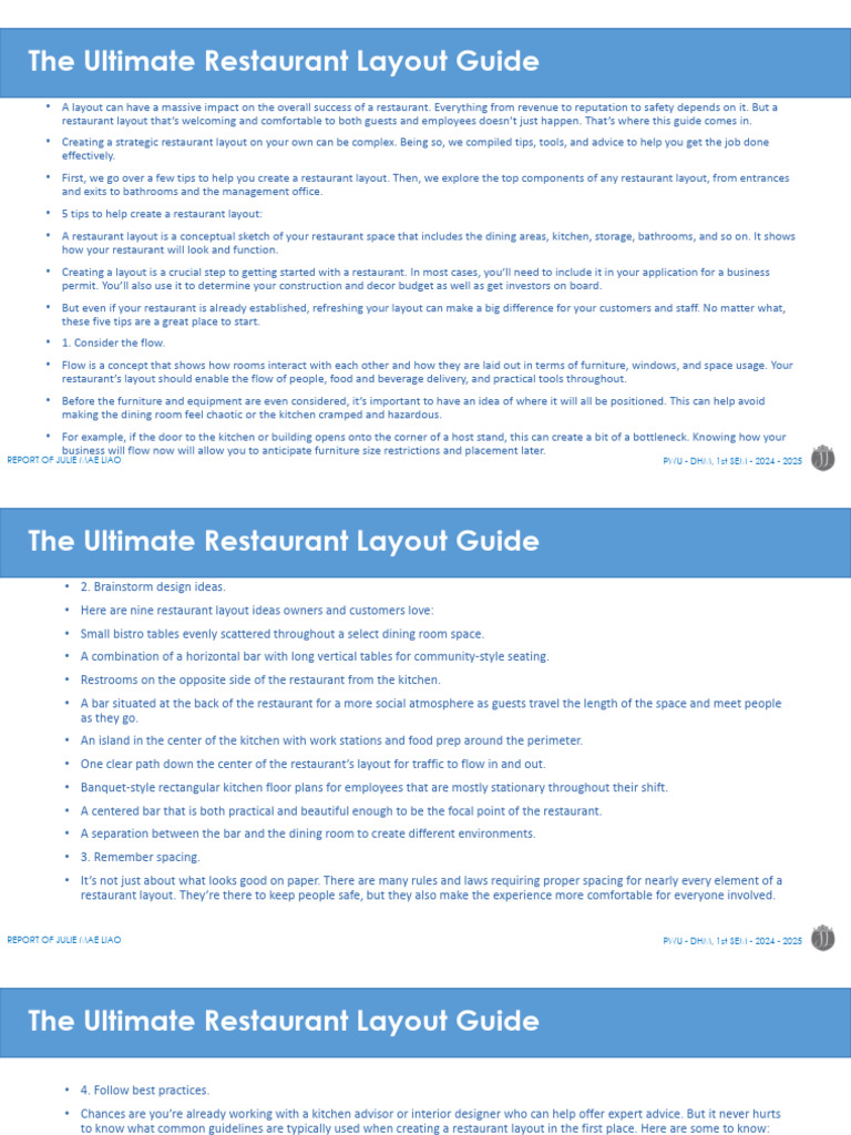 Report - Layout Guide | PDF