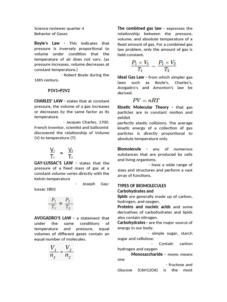 Science Reviewer Quarter 4 | PDF
