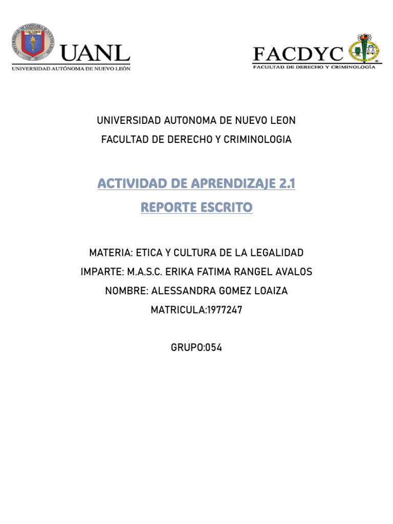Gomezloaiza Ev2.1 | PDF
